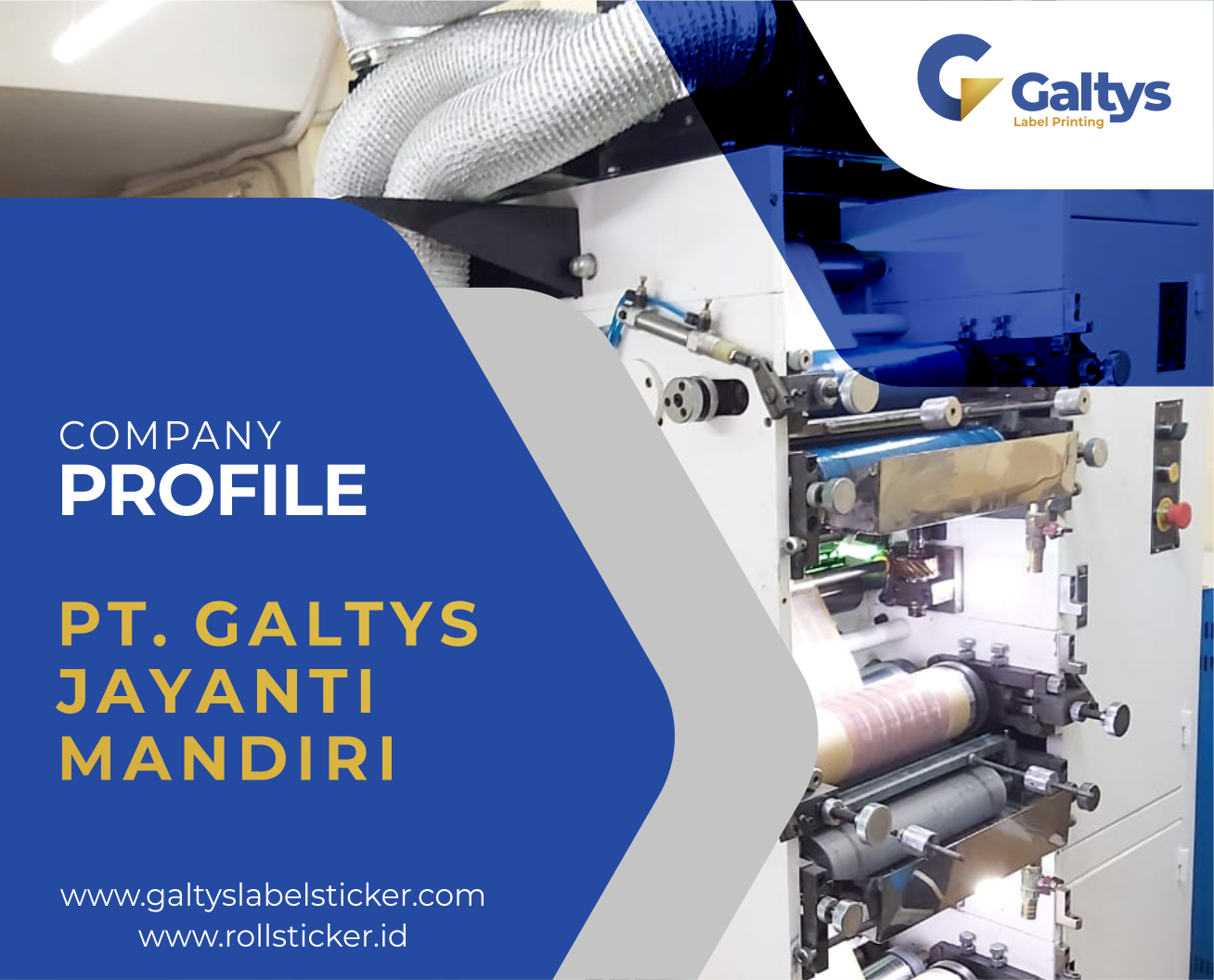 Pabrik & Supplier Roll Label Sticker - PT Galtys Label Indonesia ...