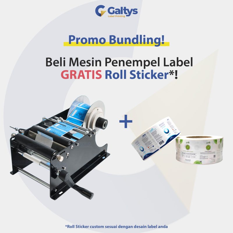 Mesin Penempel Label - Rollsticker.id