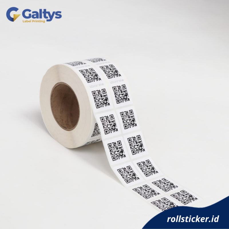 Pabrik Sticker Barcode dan QR Code Terbaik - Rollsticker.id