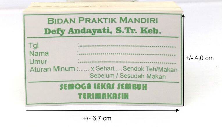 Manfaat Label Sticker untuk Rumah Sakit - Rollsticker.id