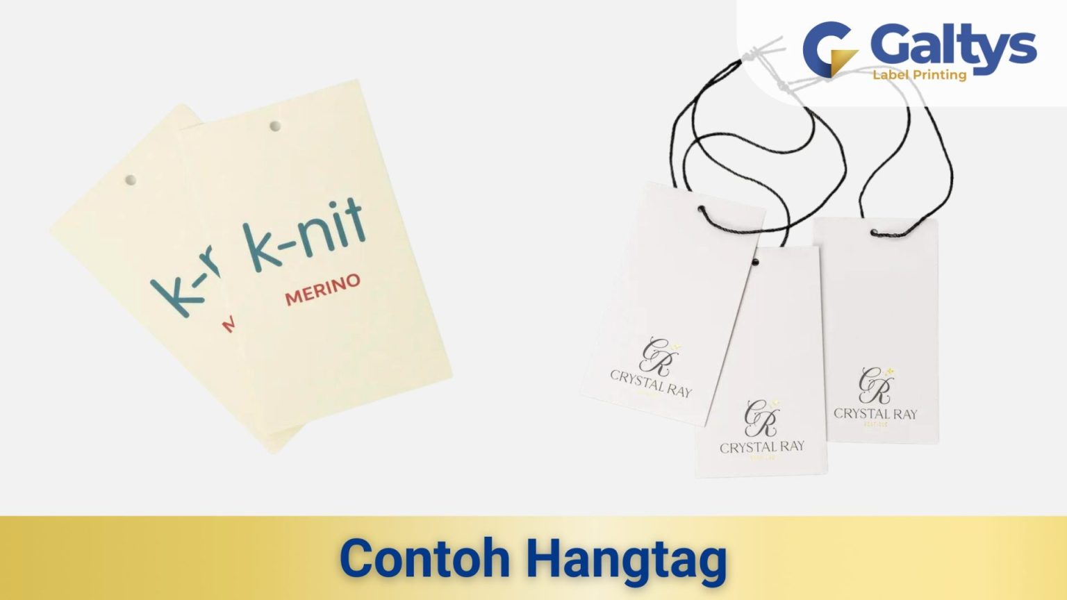 Hangtag: Pengertian, Fungsi, Jenis, dan Contohnya